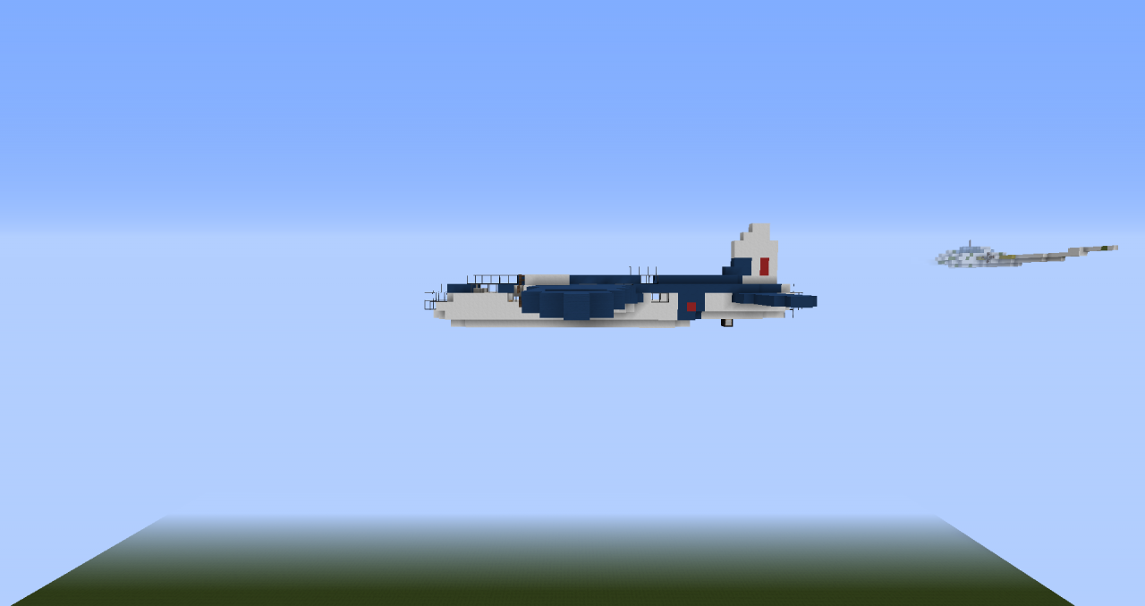 Vickers Warwick Minecraft Map
