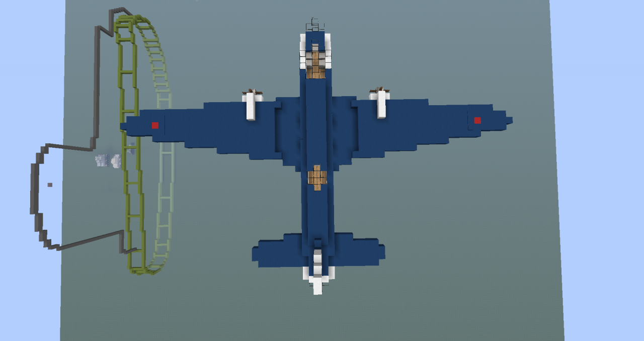 Vickers Warwick Minecraft Map