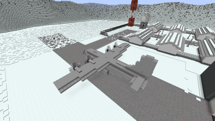 U.S. Air Force Lockheed C-130 Hercules 1:1 Minecraft Map