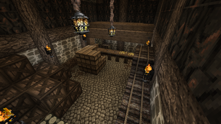 Medieval Waterwheel Minecraft Map