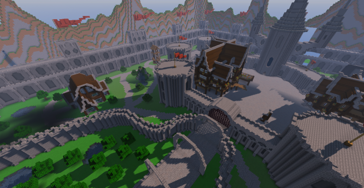 Castle Spawn Minecraft Map