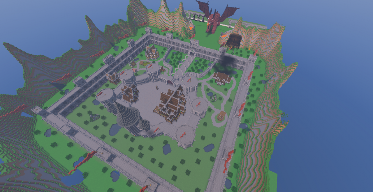 Castle Spawn Minecraft Map