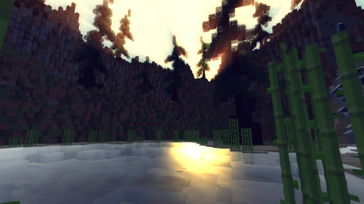 Custom lake Minecraft Map