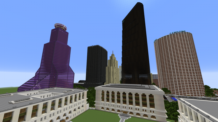 The Full Architecture Gallery Minecraft Map