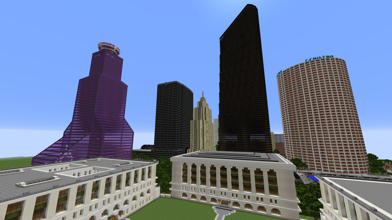 The Full Architecture Gallery Minecraft Map