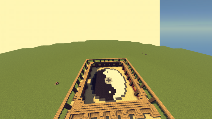 Yin and Yang Dojo Minecraft Map