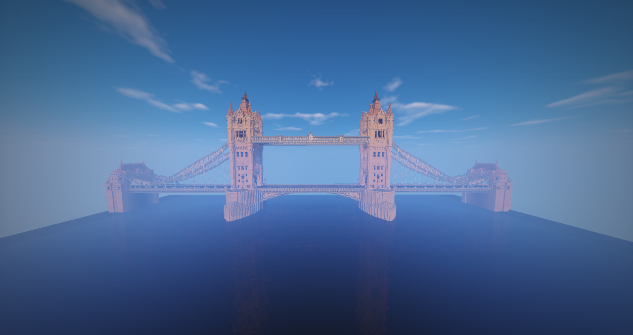 London Tower Bridge Minecraft Map