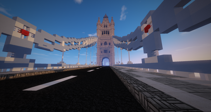 London Tower Bridge Minecraft Map