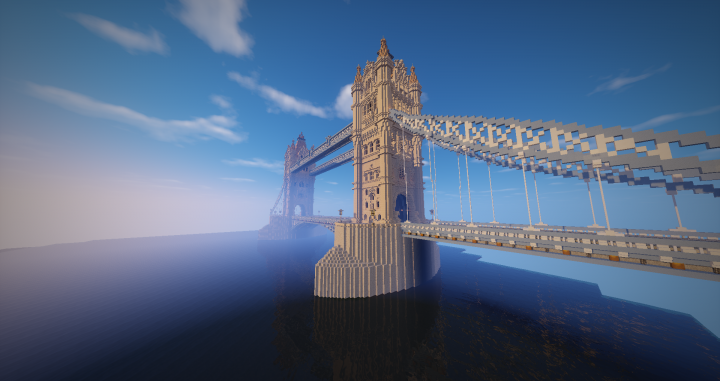 London Tower Bridge Minecraft Map