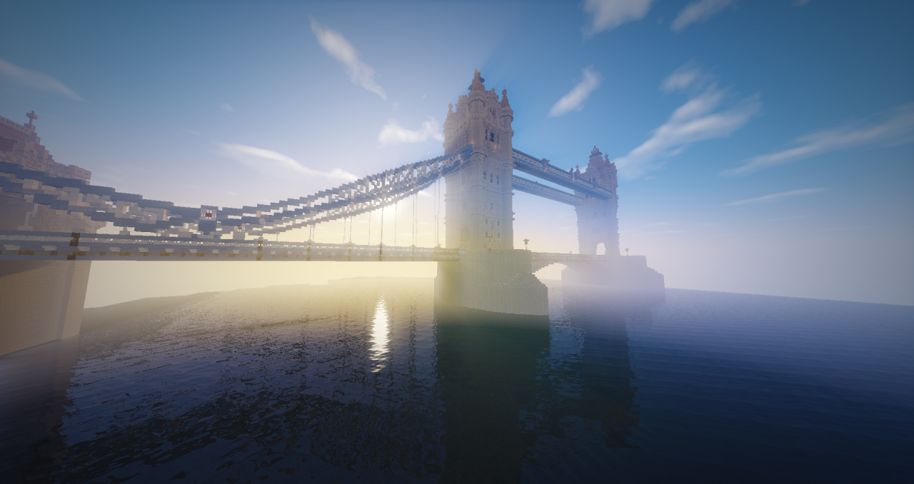 London Tower Bridge Minecraft Map