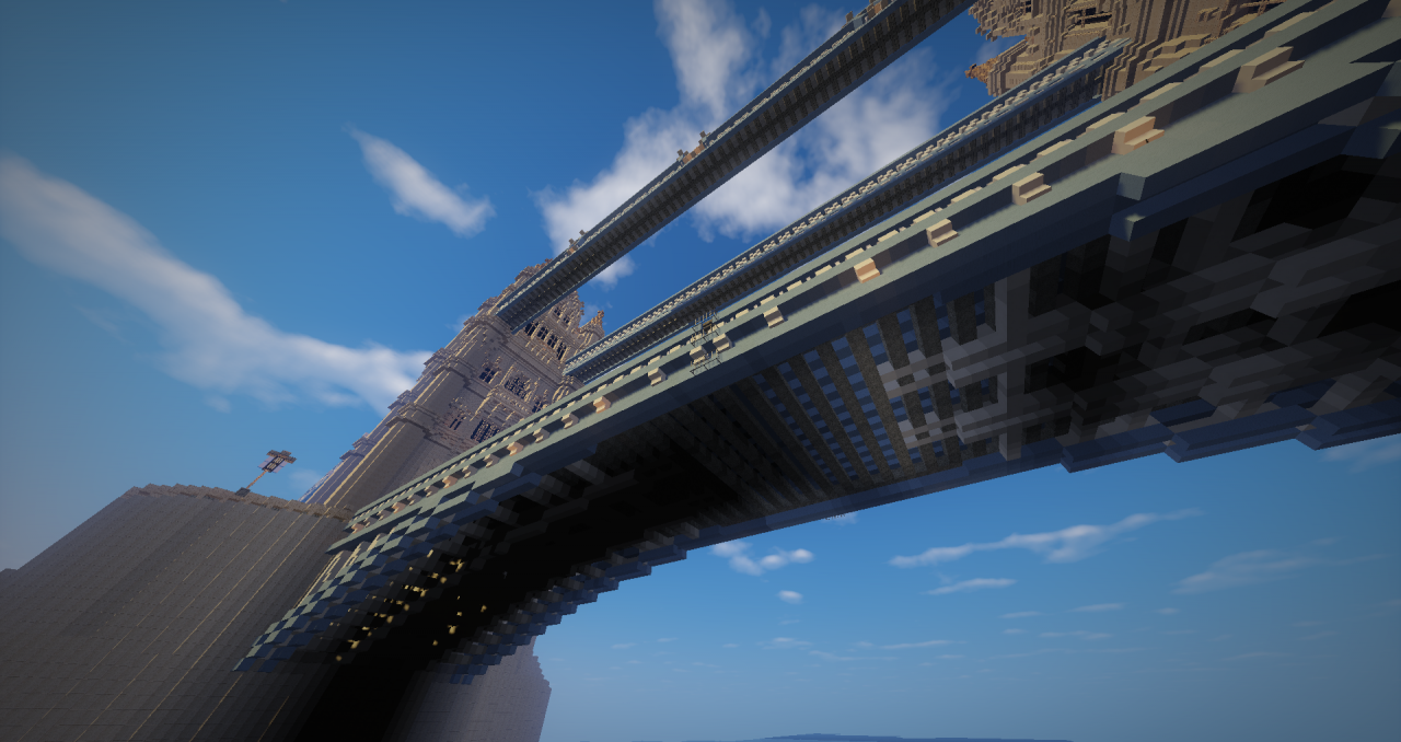 London Tower Bridge Minecraft Map