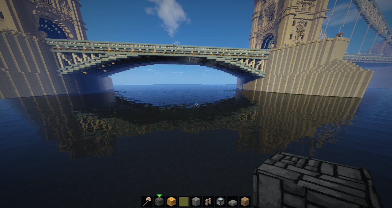 London Tower Bridge Minecraft Map