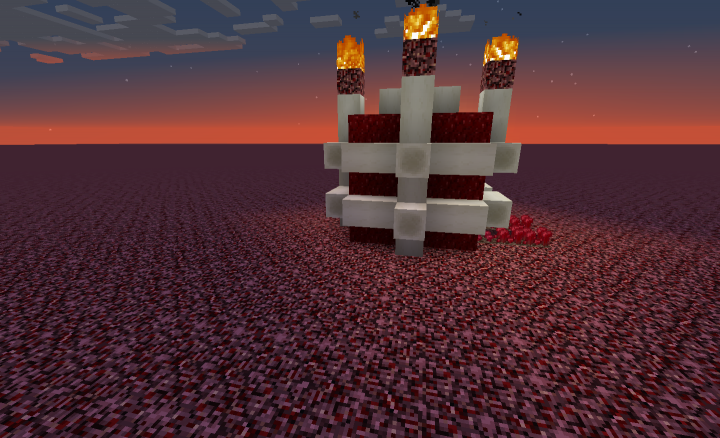 Nether hut (hellspawn) Minecraft Map