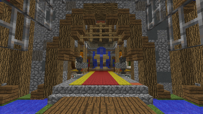 The Blue Castle V2.0!!! Massive Improvement! Minecraft Map