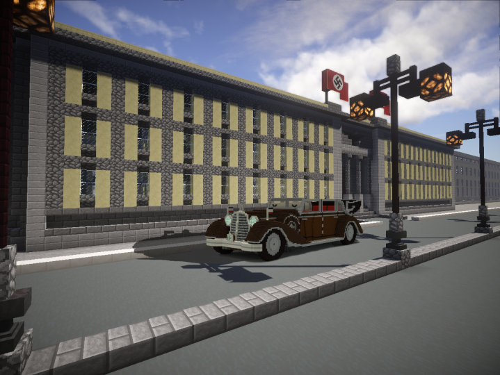 Mercedes-Benz 770 Minecraft Map