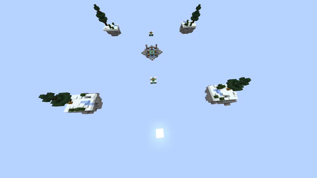 Winter SkyWars Minecraft Map