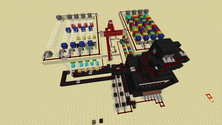 FULL FUNCTIONAL 4x3 SLOTMACHINE WITH MANY FEATURES Minecraft Map