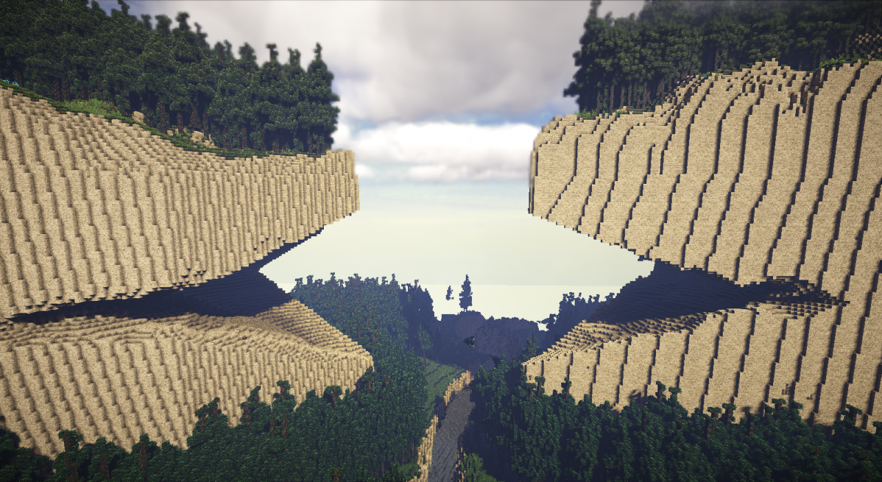Realistic terrain for you! Minecraft Map