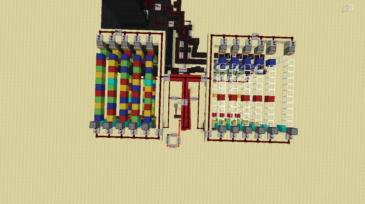 FULL FUNCTIONAL 5x5 SLOTMACHINE WITH MANY FEATURES Minecraft Map