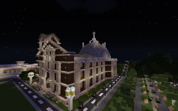 Cathedral of Choluteca. Minecraft Map