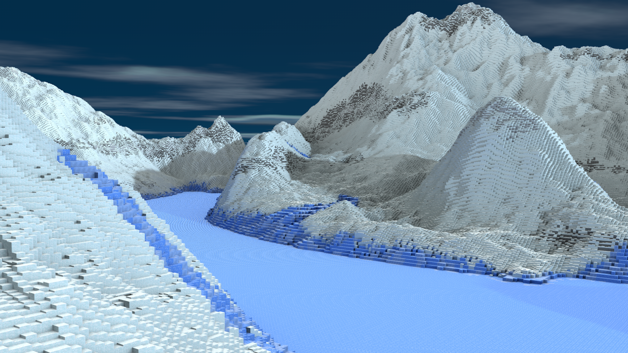 Frost Mountians #1 Minecraft Map