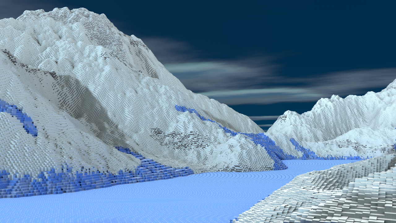 Frost Mountians #1 Minecraft Map