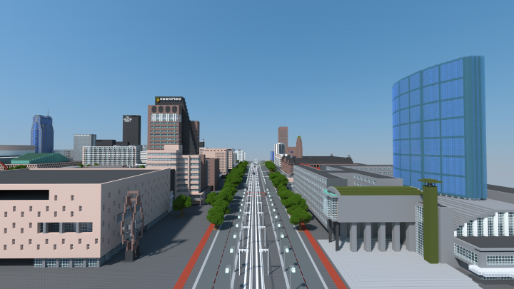 Dutch City - Rotterdam in Minecraft Minecraft Map
