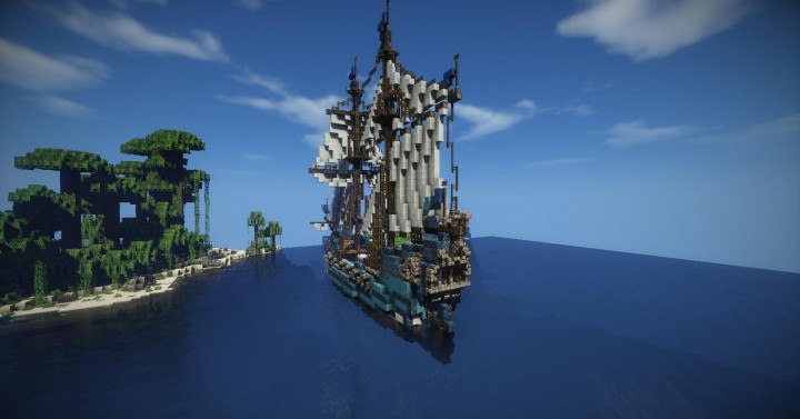 Baltic brigantine early 18th century (with download) Minecraft Map