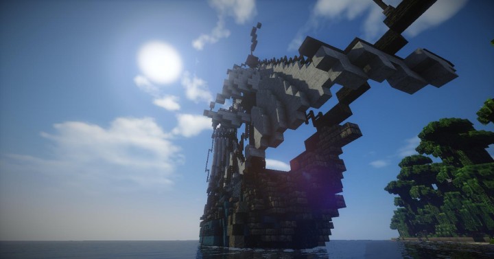 Baltic brigantine early 18th century (with download) Minecraft Map