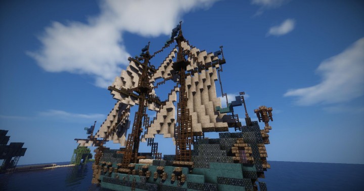 Baltic brigantine early 18th century (with download) Minecraft Map