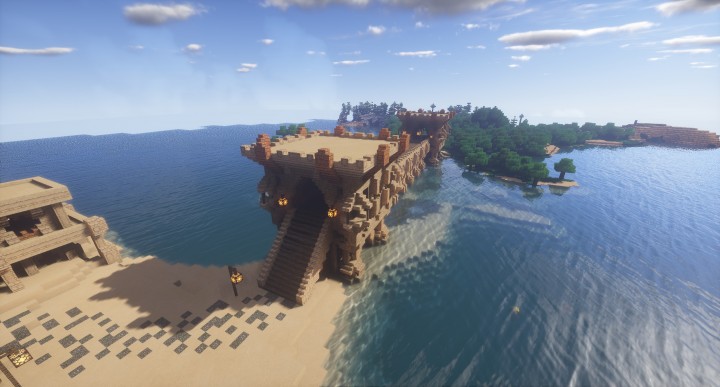 Fantasy Desert Bridge Minecraft Project