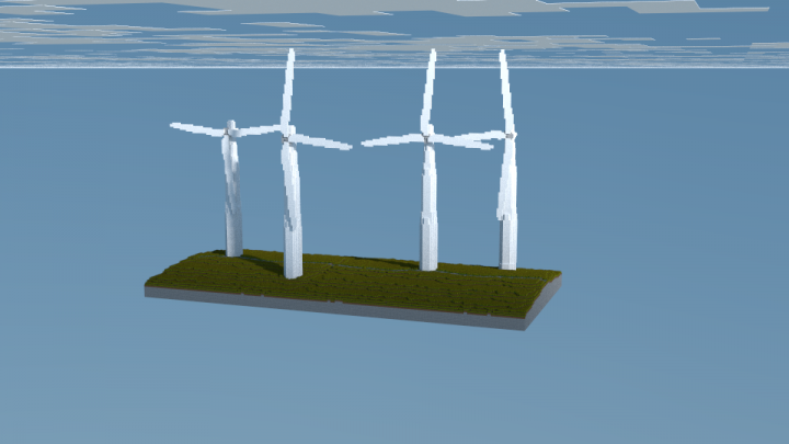 Build Of Majoras | Wind Turbines Minecraft Map