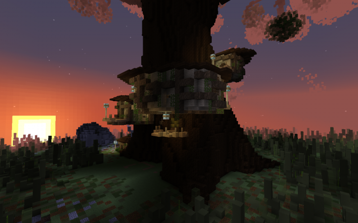 Fairy Village - In The Trees - Ahunter83 Minecraft Map