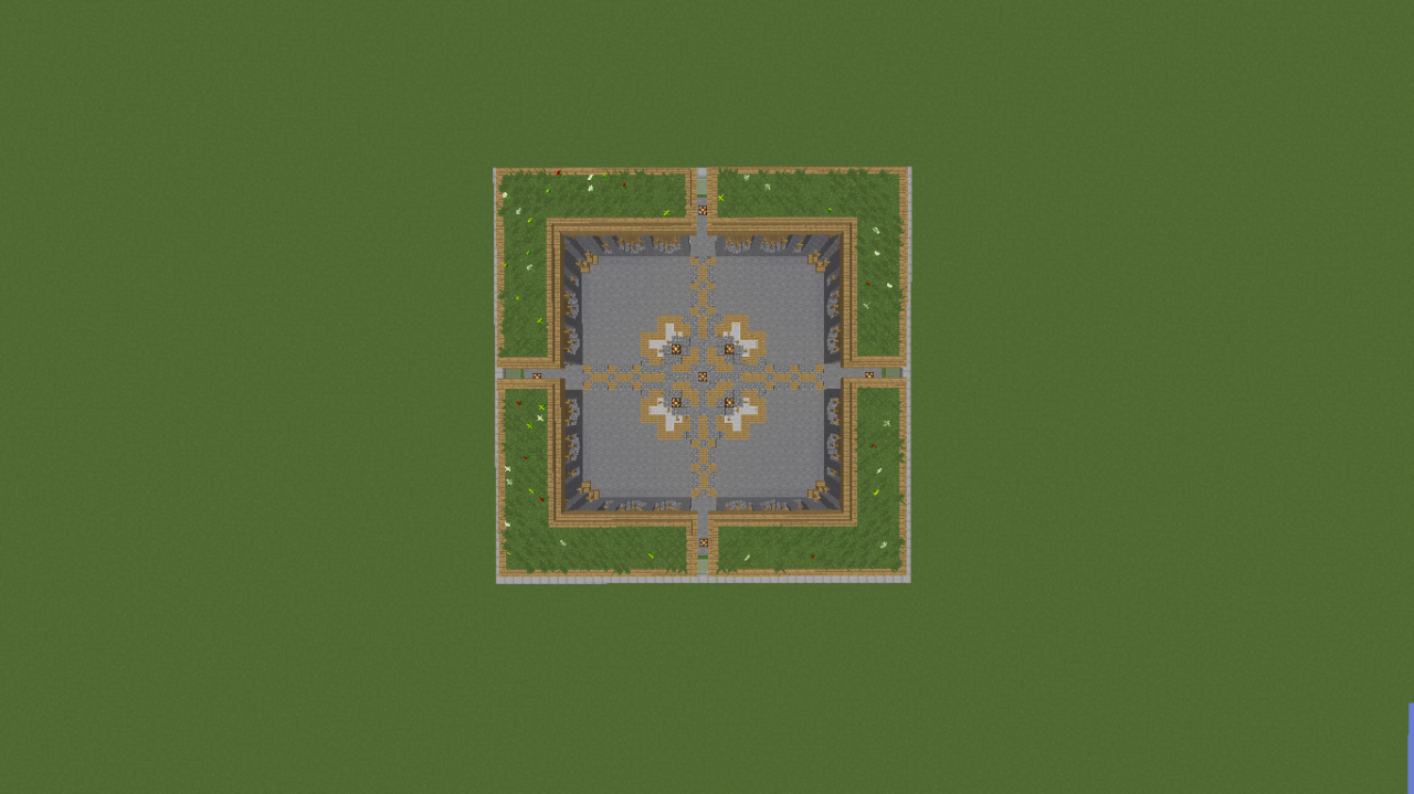 Small Factions Spawn (50x50) Minecraft Map
