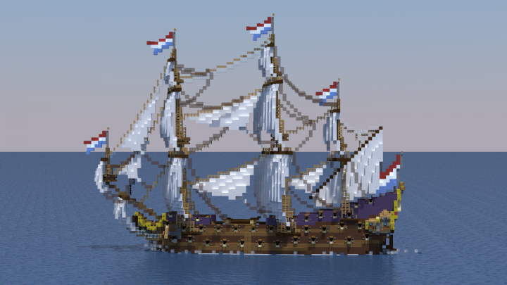 Third-Rate Ship of the Lines Minecraft Map