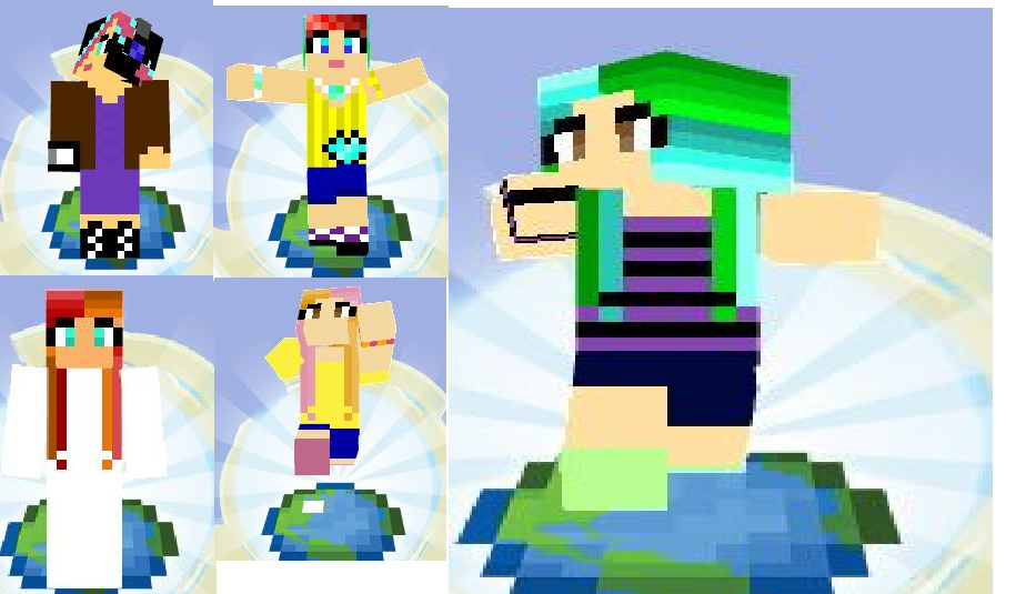 my skins Minecraft Project