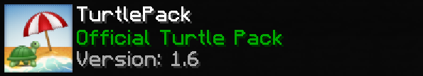Turtle Pack Minecraft Texture Pack