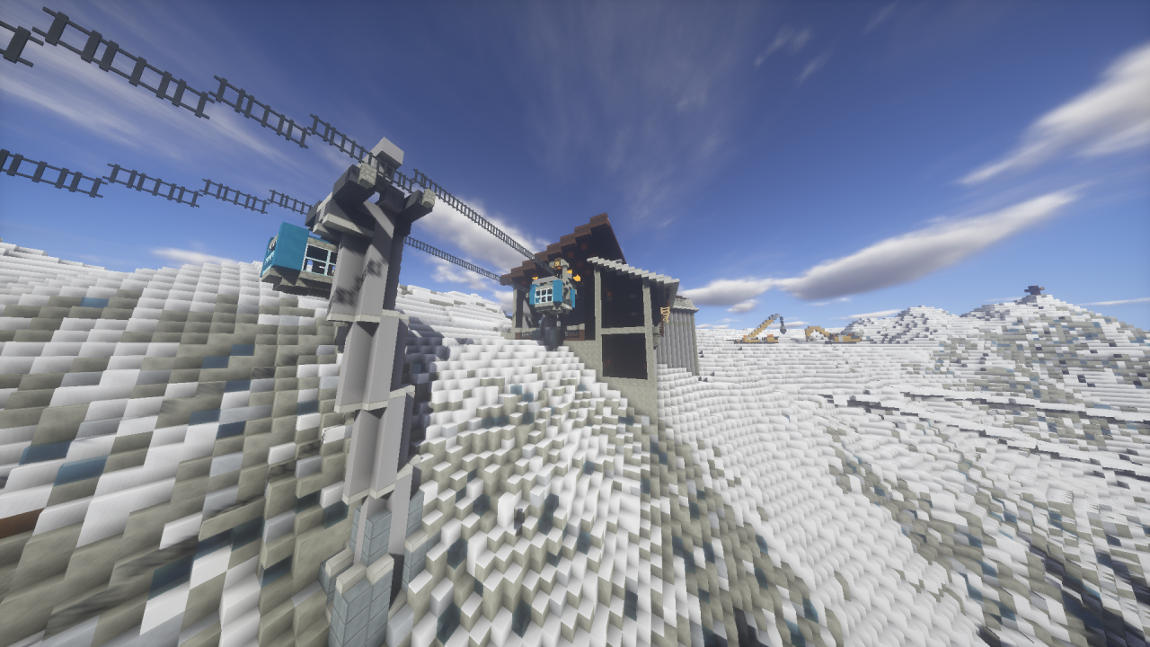 SKIWORLD 17/18 Project Minecraft Map