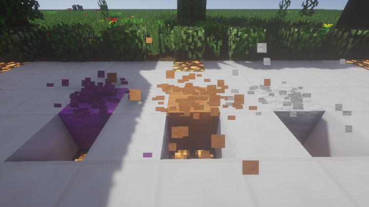 Particle Generators World With MCEDIT Filter Minecraft Map