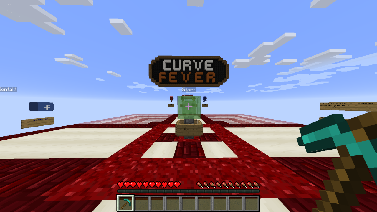 Curve Fever w Minecraft by Kanon! Minecraft Map