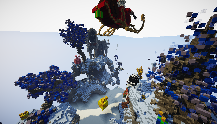 Winter HUB! Minecraft Map