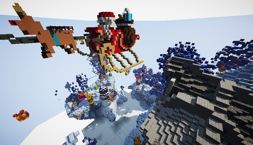 Winter HUB! Minecraft Map