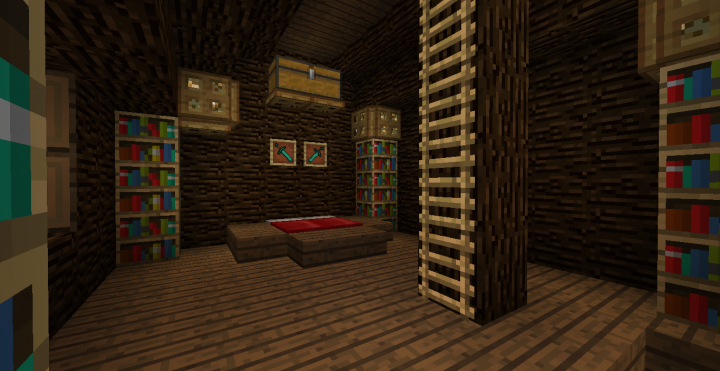 Wood House Minecraft Map