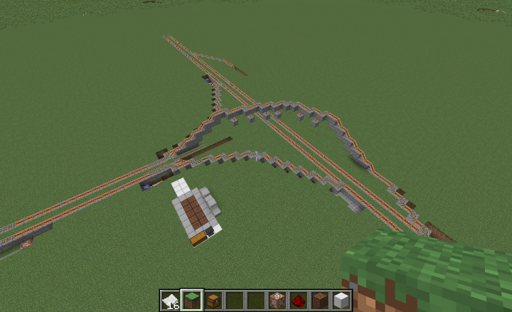 Active user Switch rail. Minecraft Map