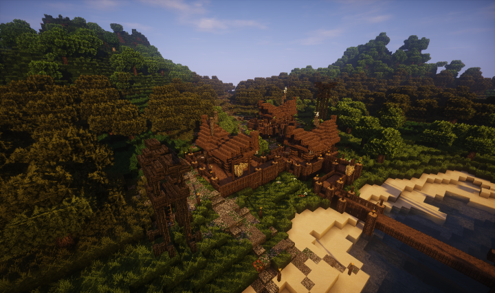 Medieval World Project Minecraft Map