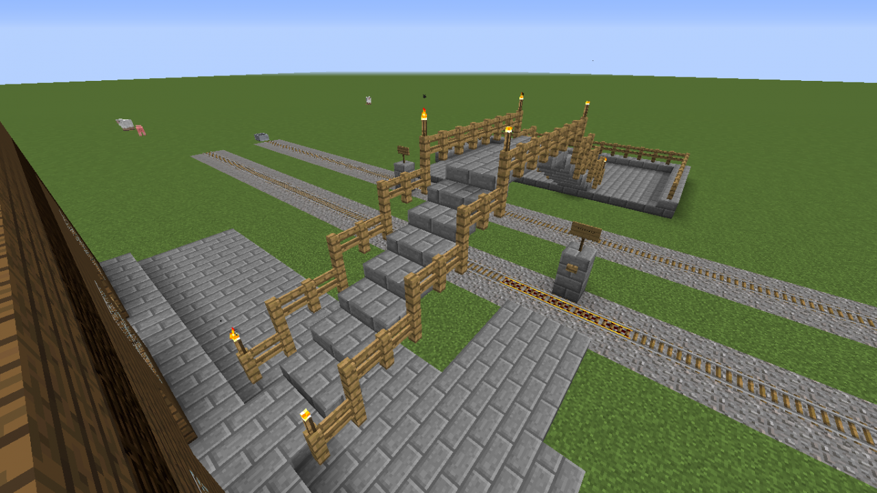 Train Station Minecraft Map
