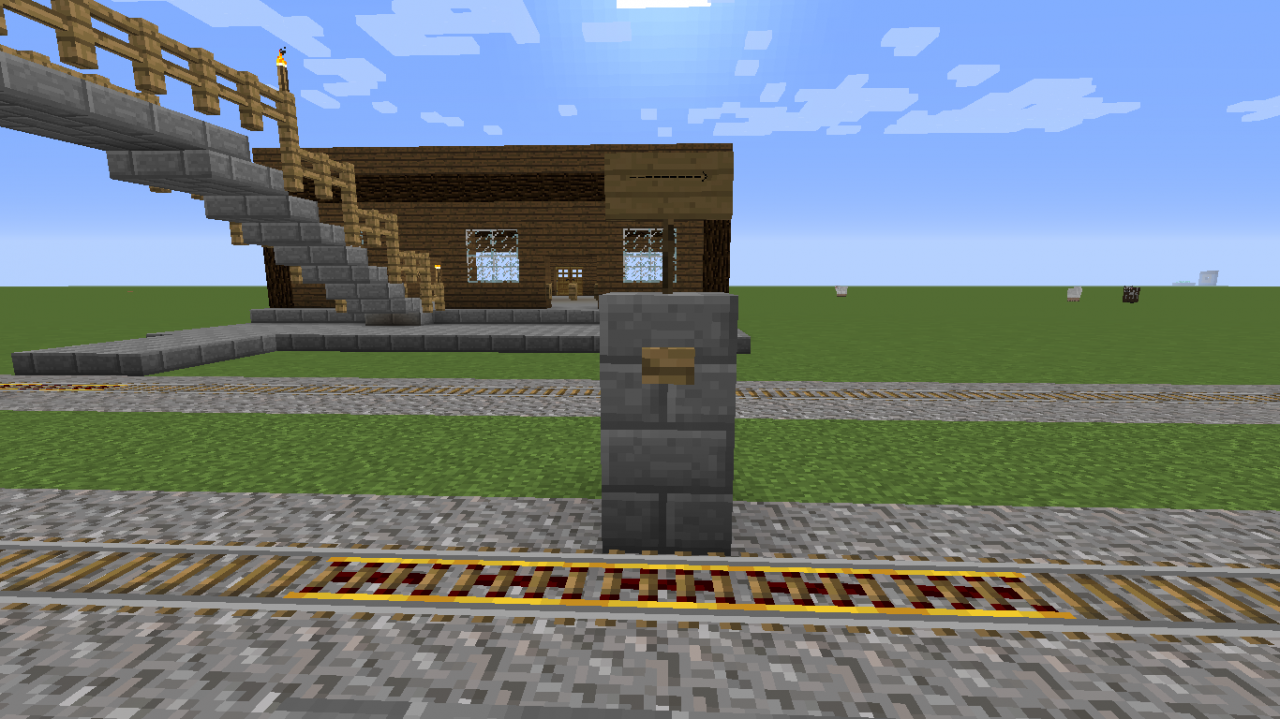 Train Station Minecraft Map