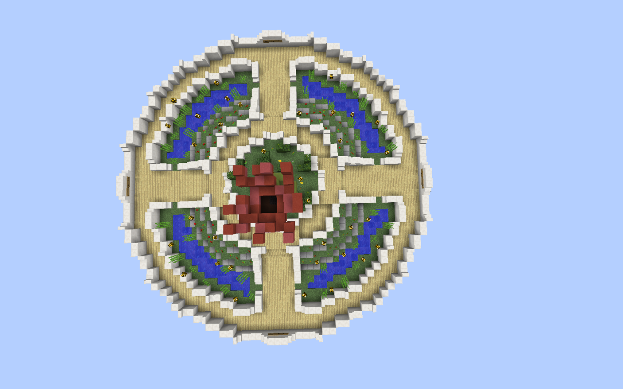 Round Gardens Minecraft Map