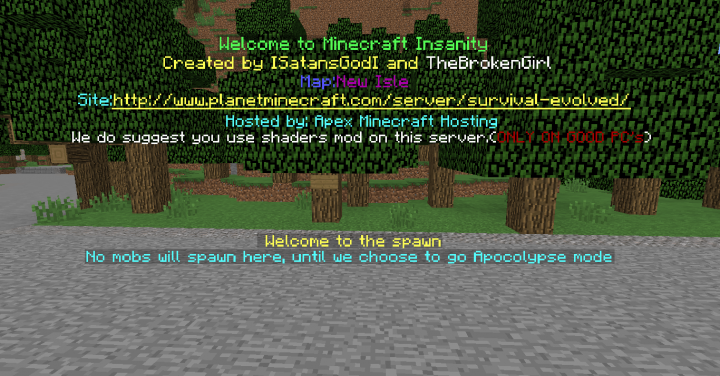 Minecraft Insanity Minecraft Server