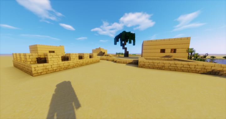 Middle Eastern Farm Minecraft Map